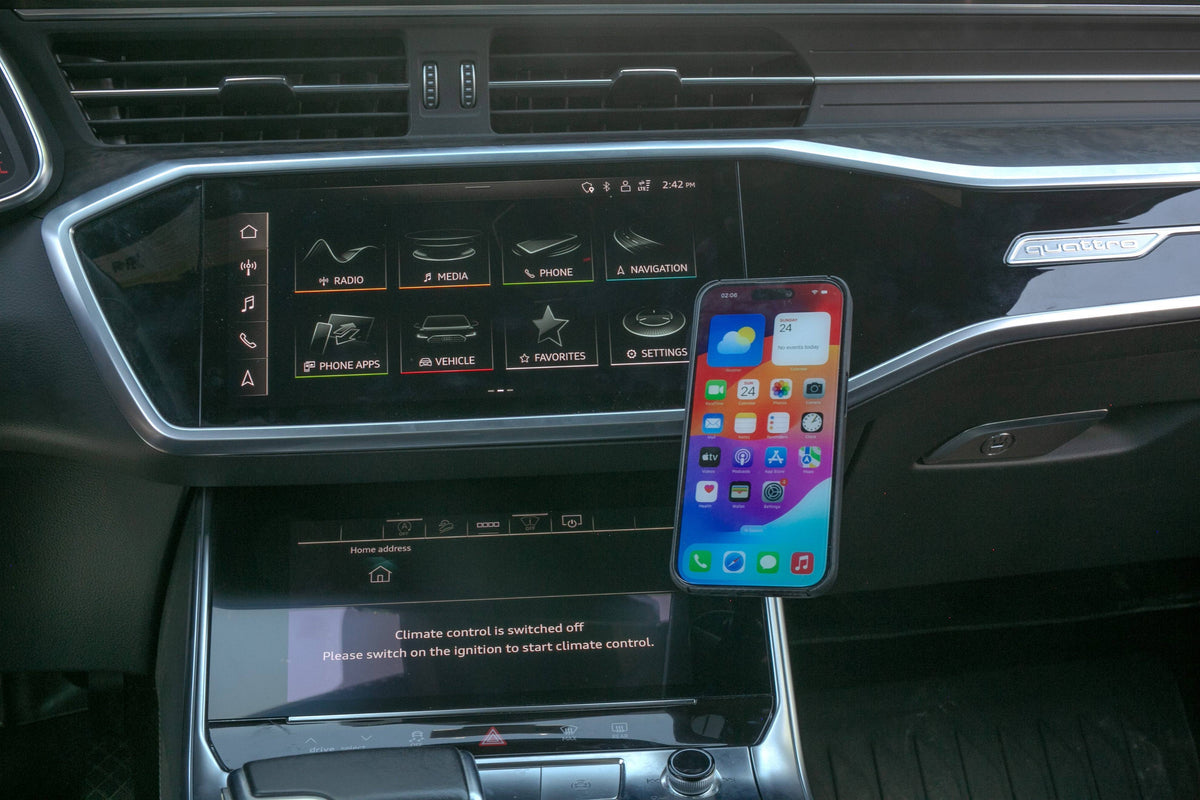 Direct Fit Phone Mount - Audi A6 Allroad RS6 2021+ – Course Motorsports